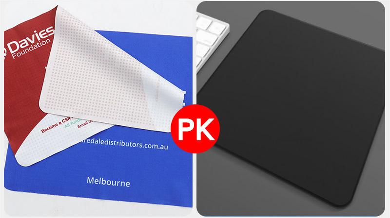 Custom Microfiber Cloth Mouse pad Mousemats with Silicone dots